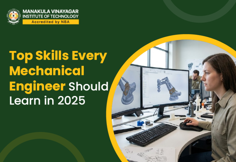 Top Skills Every Mechanical Engineer Should Learn in 2026 - Manakula ...